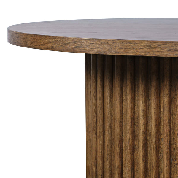 Colton Chestnut Round Coffee Table | MJM Furniture